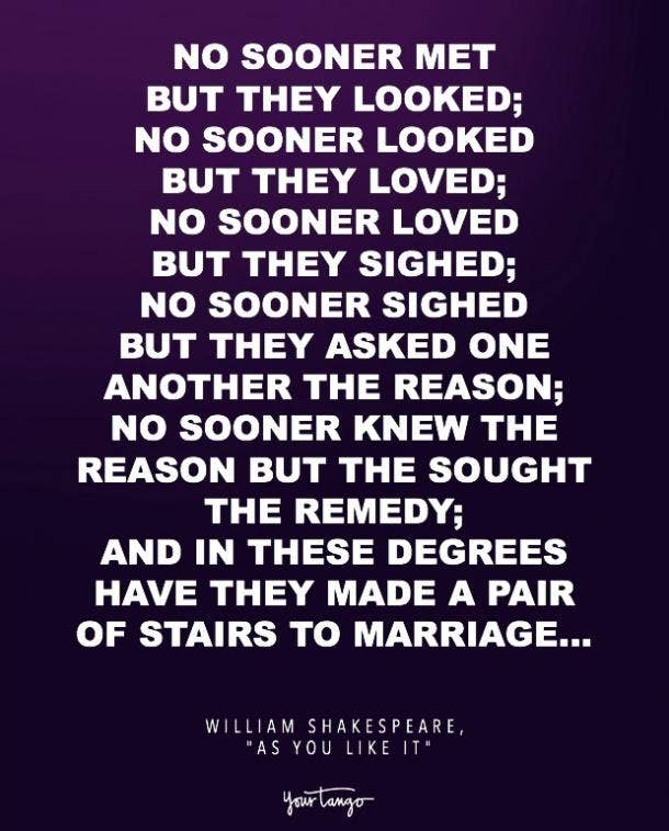 23 William Shakespeare Quotes About Love Lust And Romance At Its Finest Yourtango
